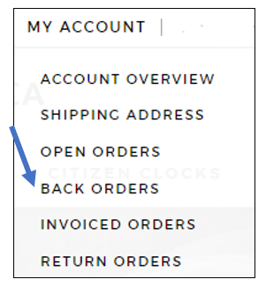 How do I look up the status of my order? – Citizen Watch America